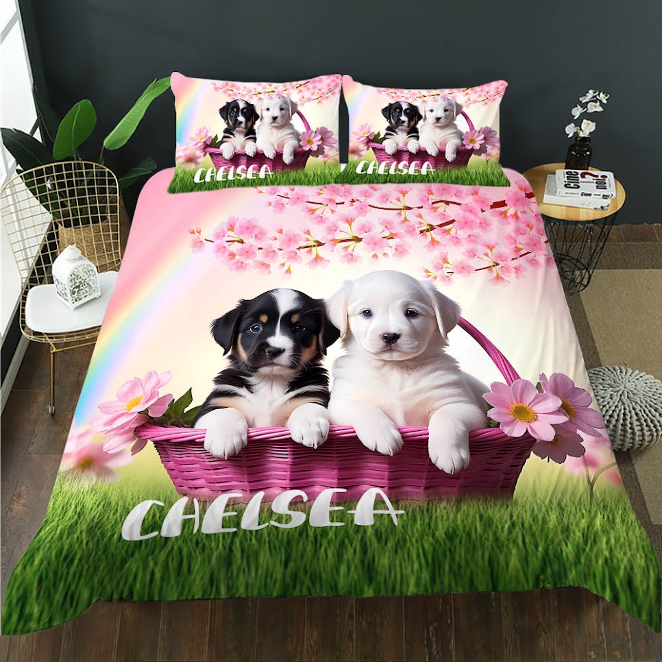 Dog Personalised Quilt Cover Set | DOONA KINGDOM