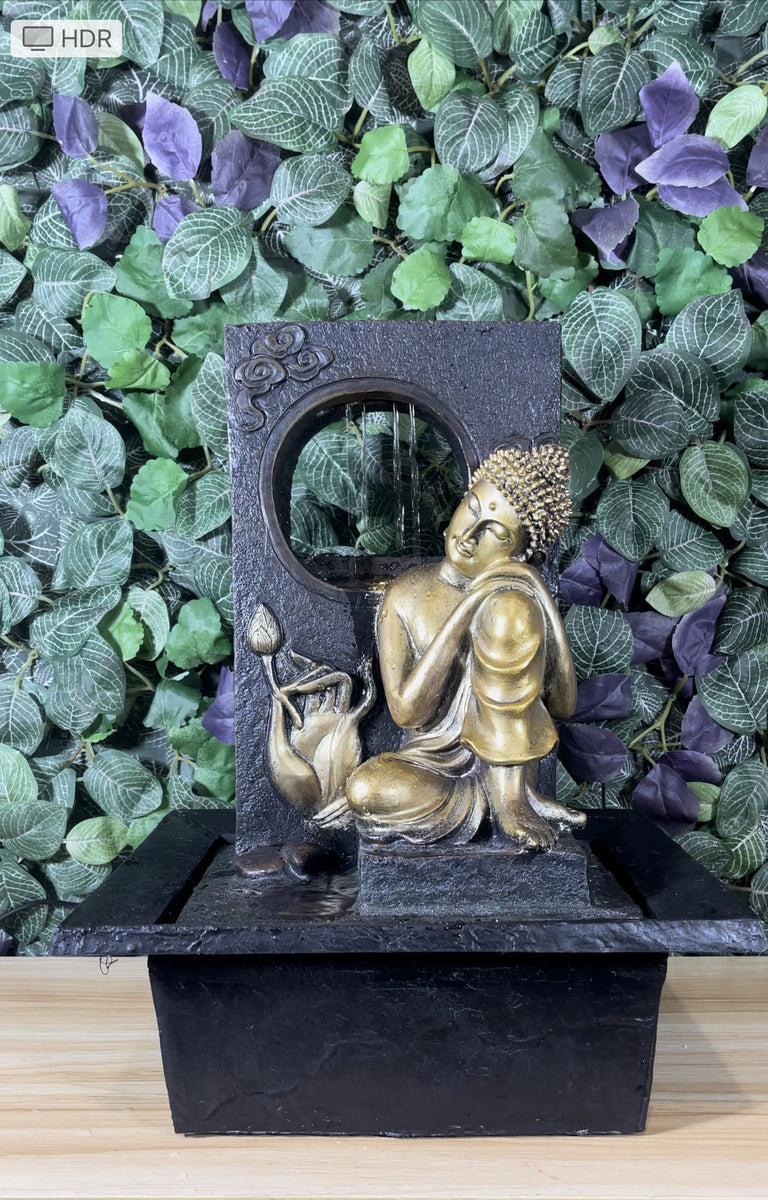 Buddha Fountain with LED | DOONA KINGDOM
