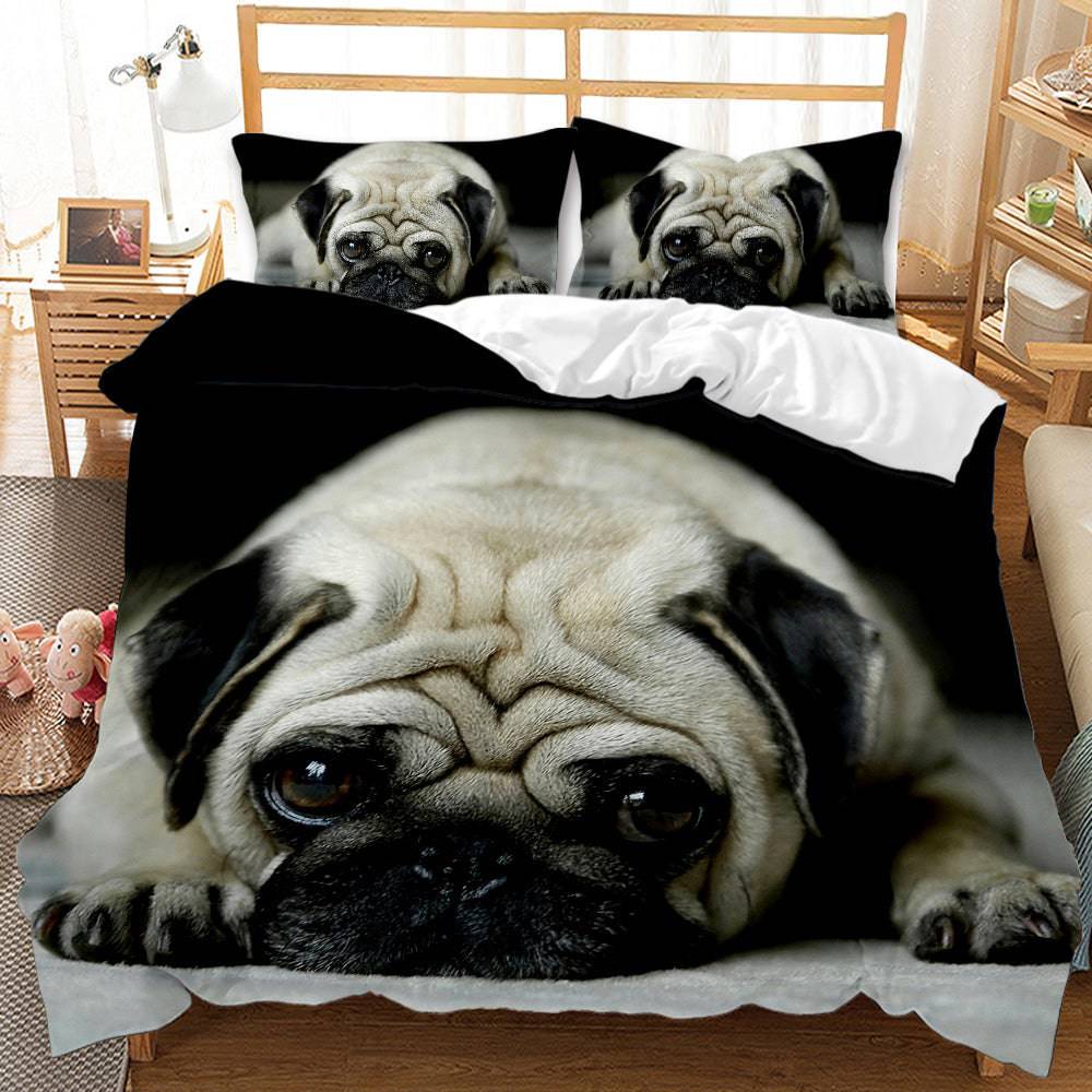 Pug Dog Quilt Cover Set– DOONA KINGDOM