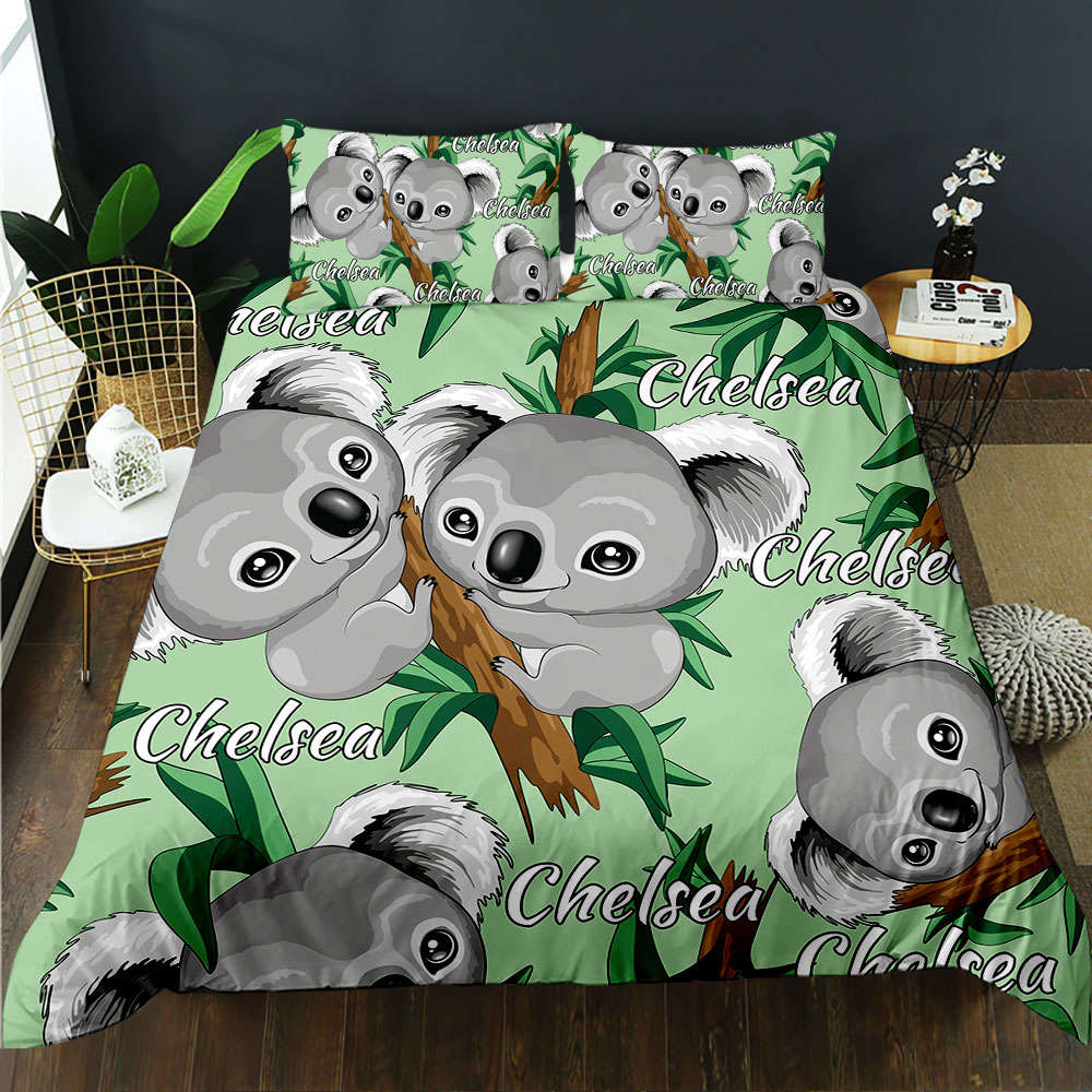Koala Personalised Quilt Cover Set | DOONA KINGDOM