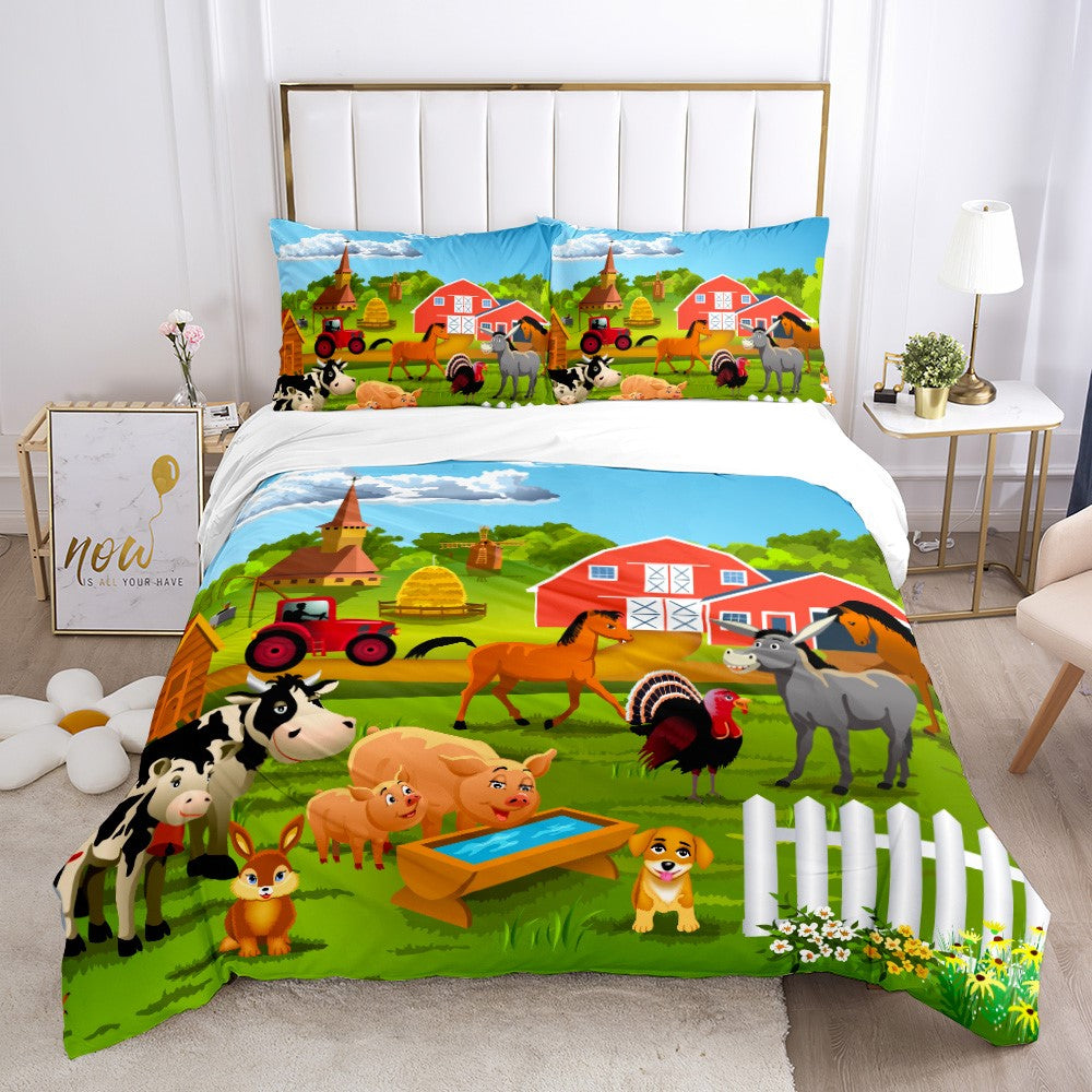 Farm Animal Quilt Cover Set– DOONA KINGDOM