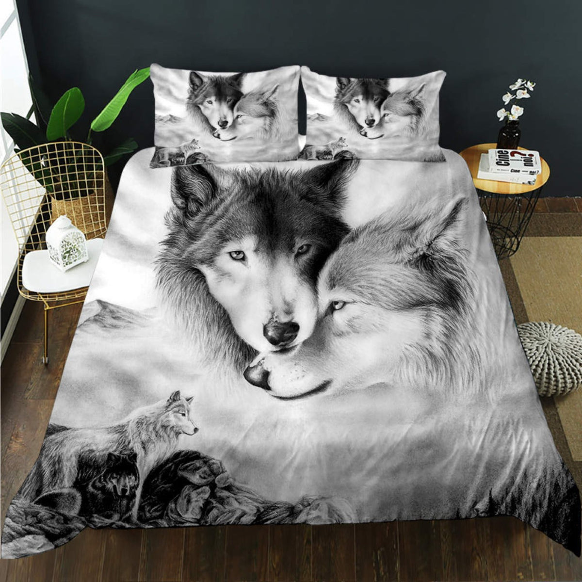 Wolf Quilt Cover Set– DOONA KINGDOM
