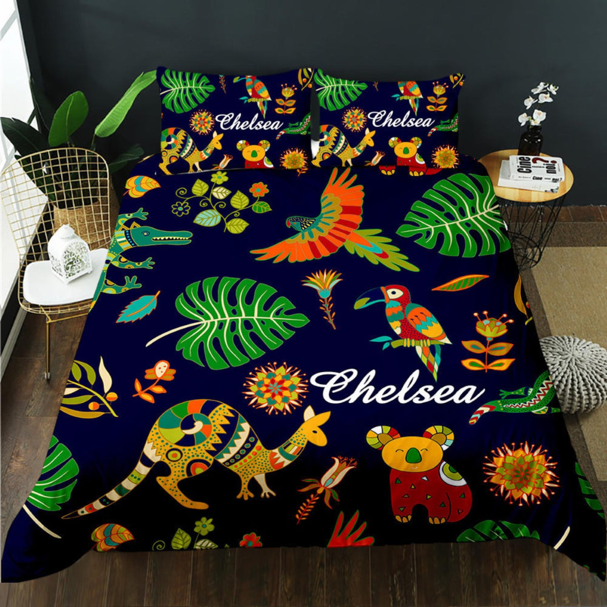 Animal Personalised Quilt Cover Set– DOONA KINGDOM