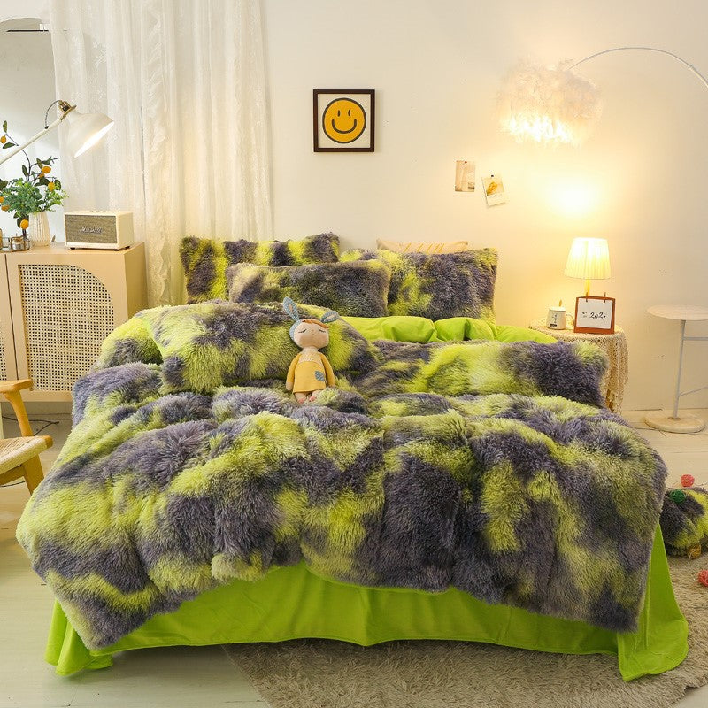Luxury Shaggy Flanell Bhote Warm MINK Velvet Quilt Cover | DOONA KINGDOM